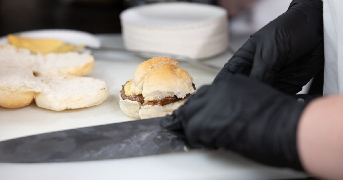Brat Patty Sliders with Beer Cheese Sauce | Miesfeld's